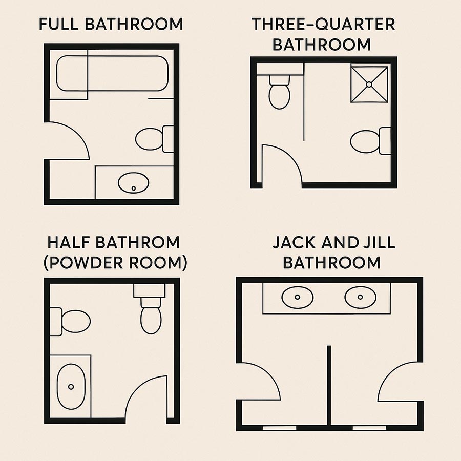 Choosing the Perfect Bathroom Layout: A Guide to Smart Design Options