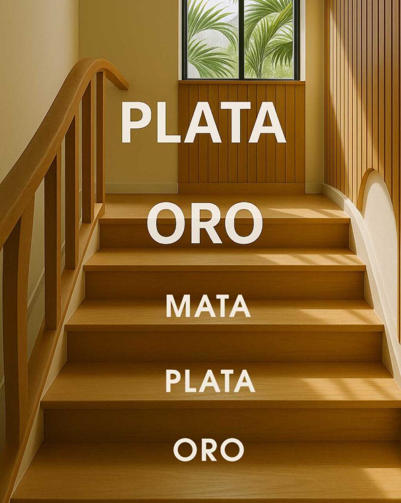 Oro, Plata, Mata Stair Design Meaning in Filipino Architecture